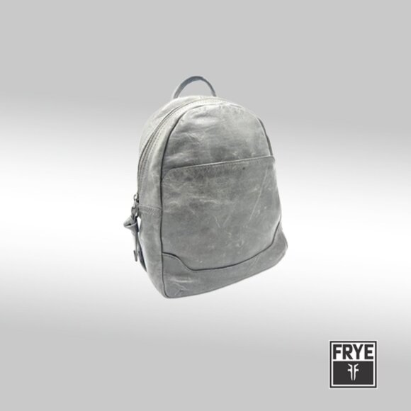 Frye | Bags | Frye Melissa Medium Leather Backpack Slate Gray | Poshmark